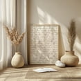 Cozy Handwritten Quote Poster Neutral Beige Home Decor, Poster Home ...