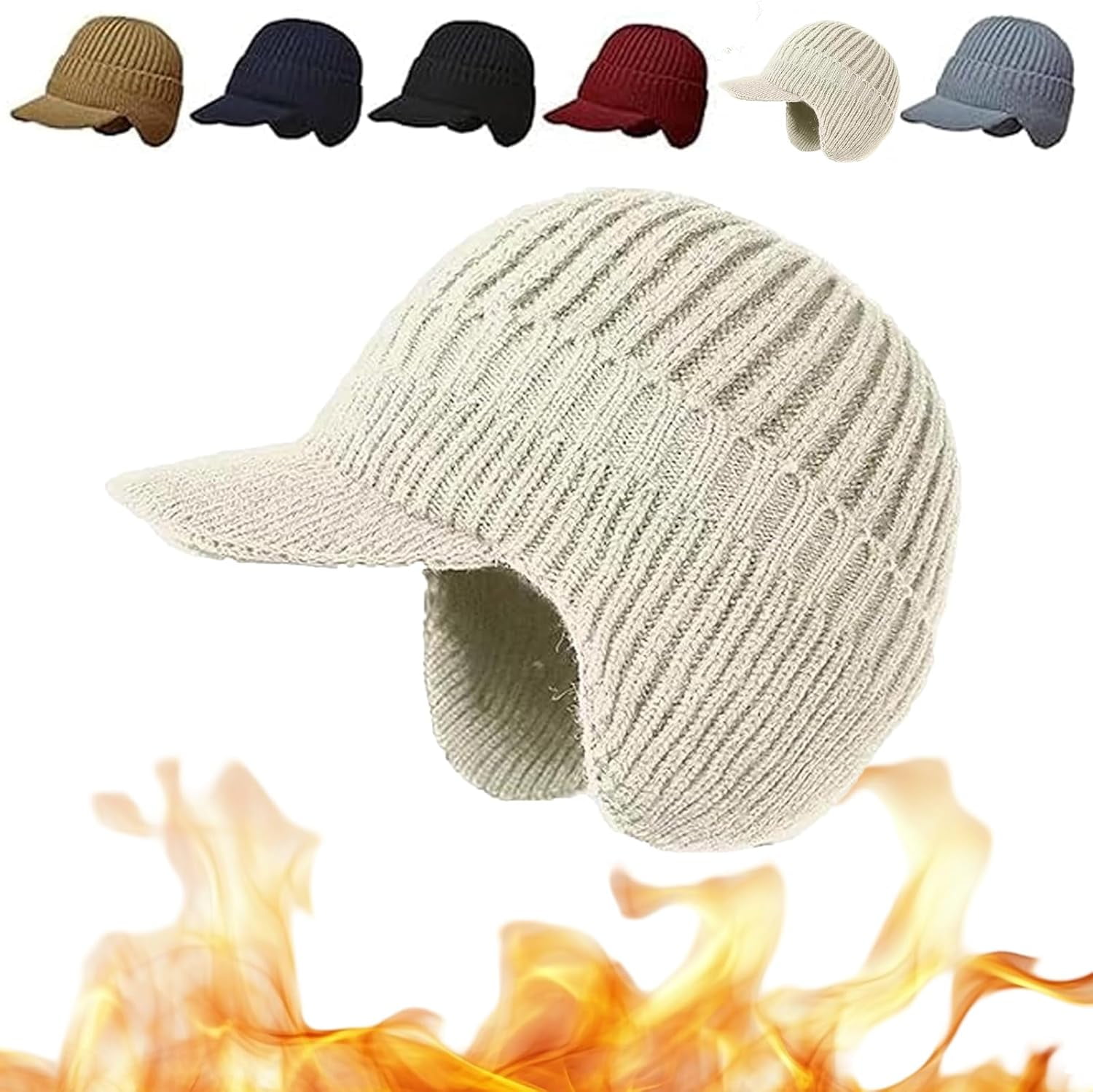 Cozy Head Beanie, Cozy Head Beanies, Beanie with Ear Flaps Mens Women ...