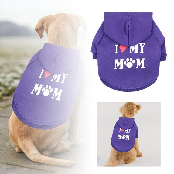 Cozy Hooded Sweater for Dogs Warm Winter Apparel Comfortable Pet ...
