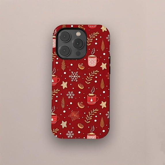 Cozy Hot Cocoa Winter Holiday Phone Case Warm Aesthetic iPhone Case for ...