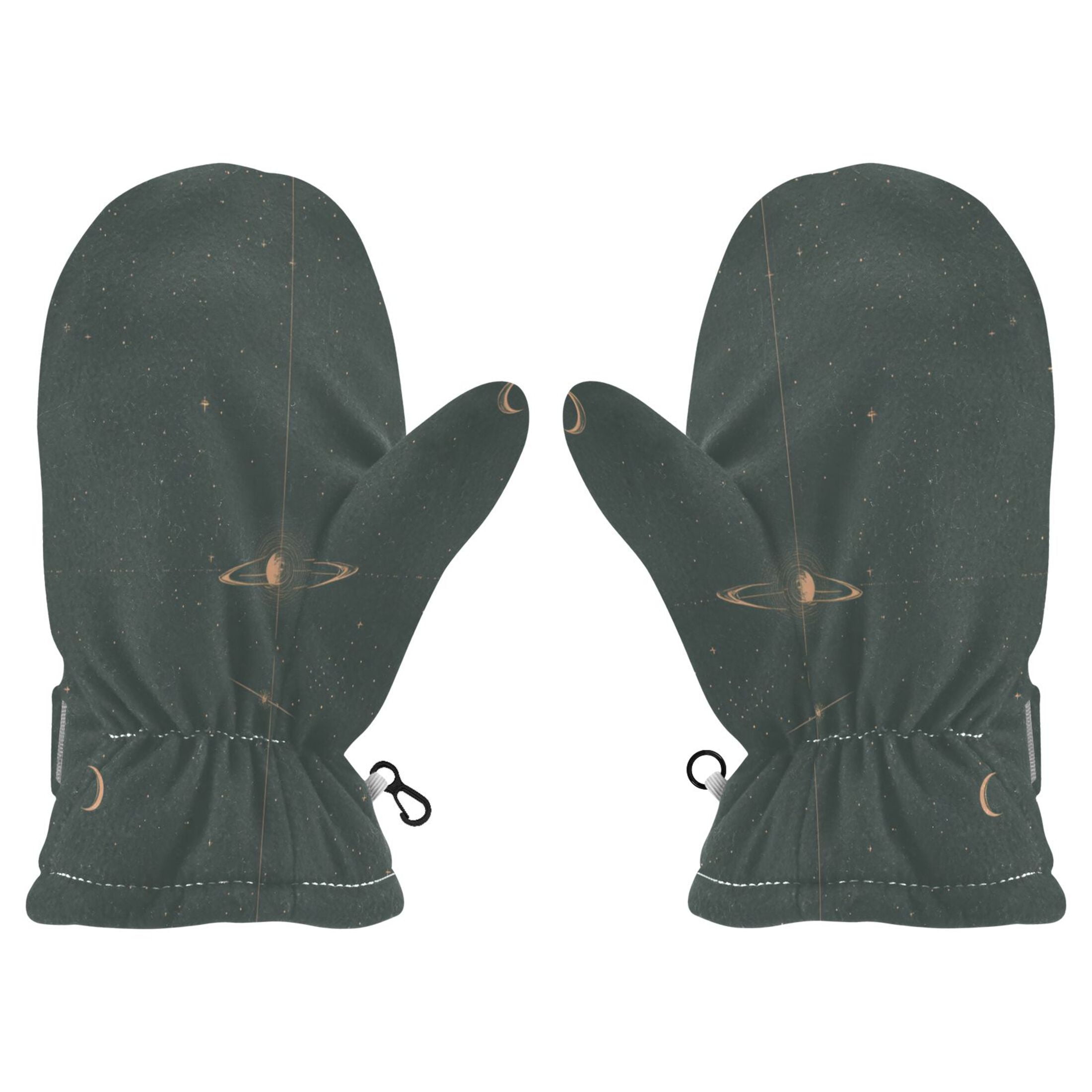 Cozy Kids Winter Gloves with Adjustable Fit,Night Perfect for Outdoor ...