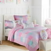 Cozy Line Cami Butterfly Knit Print Pink Purple Cotton Quilt Bedding ...