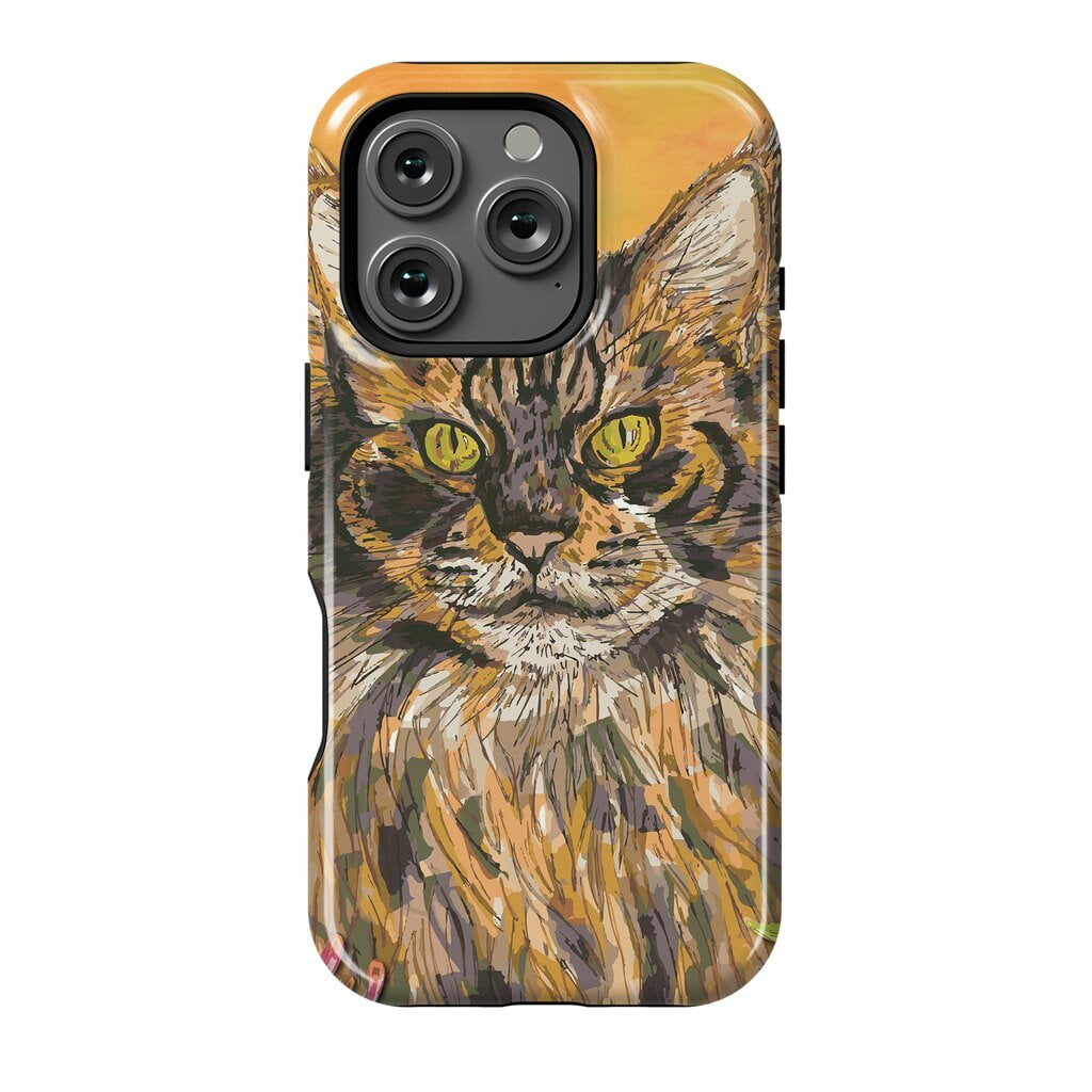 Cozy Maine Cat Inspired Cute Animal Theme Phone Case for 16/15/14/13/12 ...
