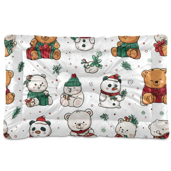 Cozy Mat Pet Bed Indoor Outdoor Warm Soft For Cat Dog Puppy(S/M) Bear ...