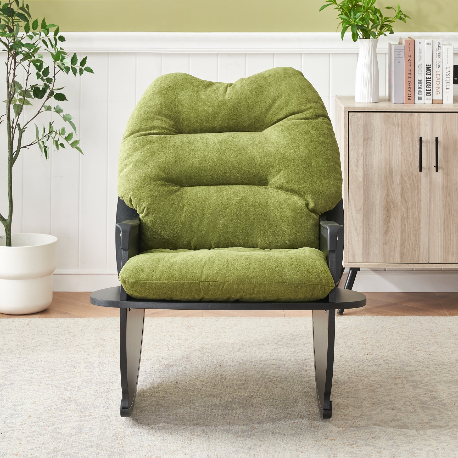 Cozy Modern Rocking Chair, Rocker Chair for Elderly, Children and ...
