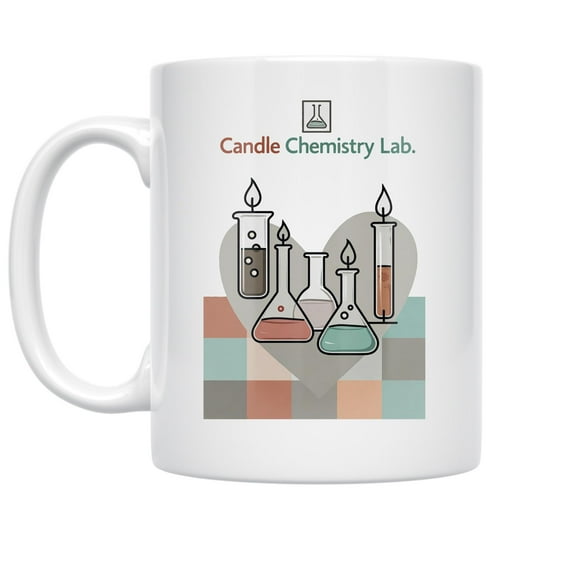 Cozy Morning Ritual 11 oz Coffee Mug - Chemistry Lab Design White ...