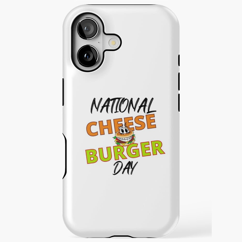 Cozy National Cheeseburger Day Foodie Celebration Case for iPhone 17 ...
