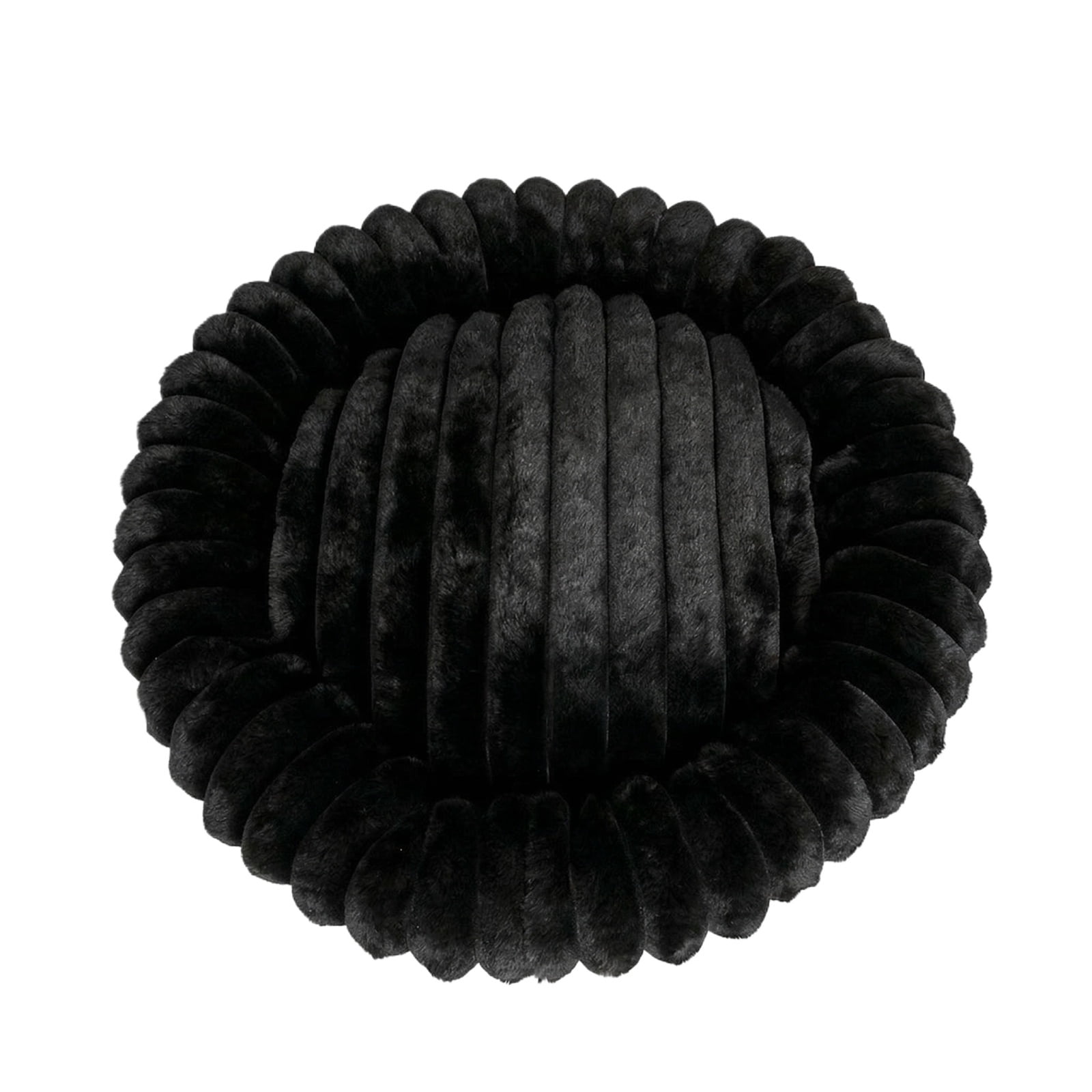 Cozy Pet Bed for Cats and Dogs – Ultra-Soft High-Density Plush Round ...