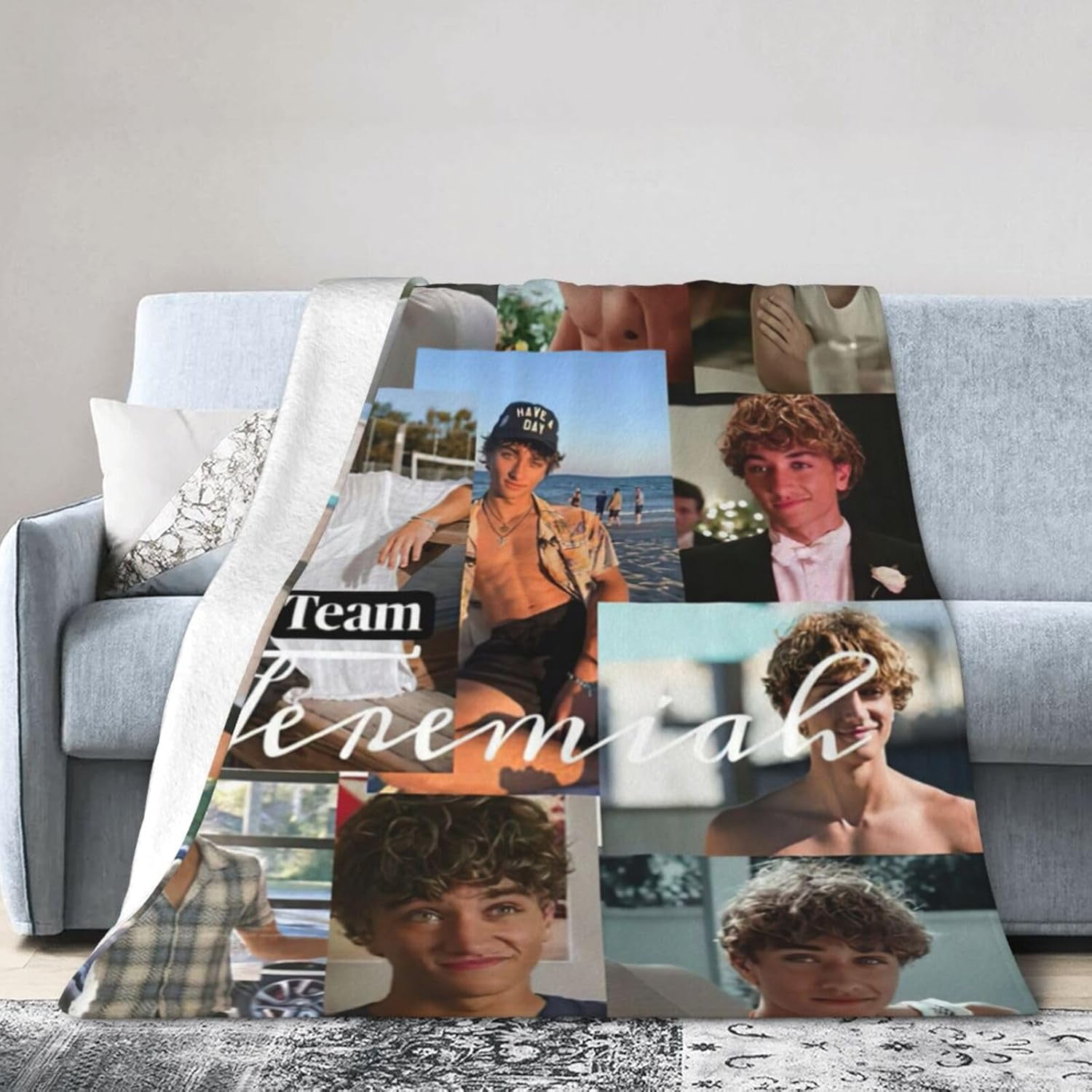 Cozy Plush Blanket for Couch, Warm Throw Gavin Casalegno and Jeremiah ...