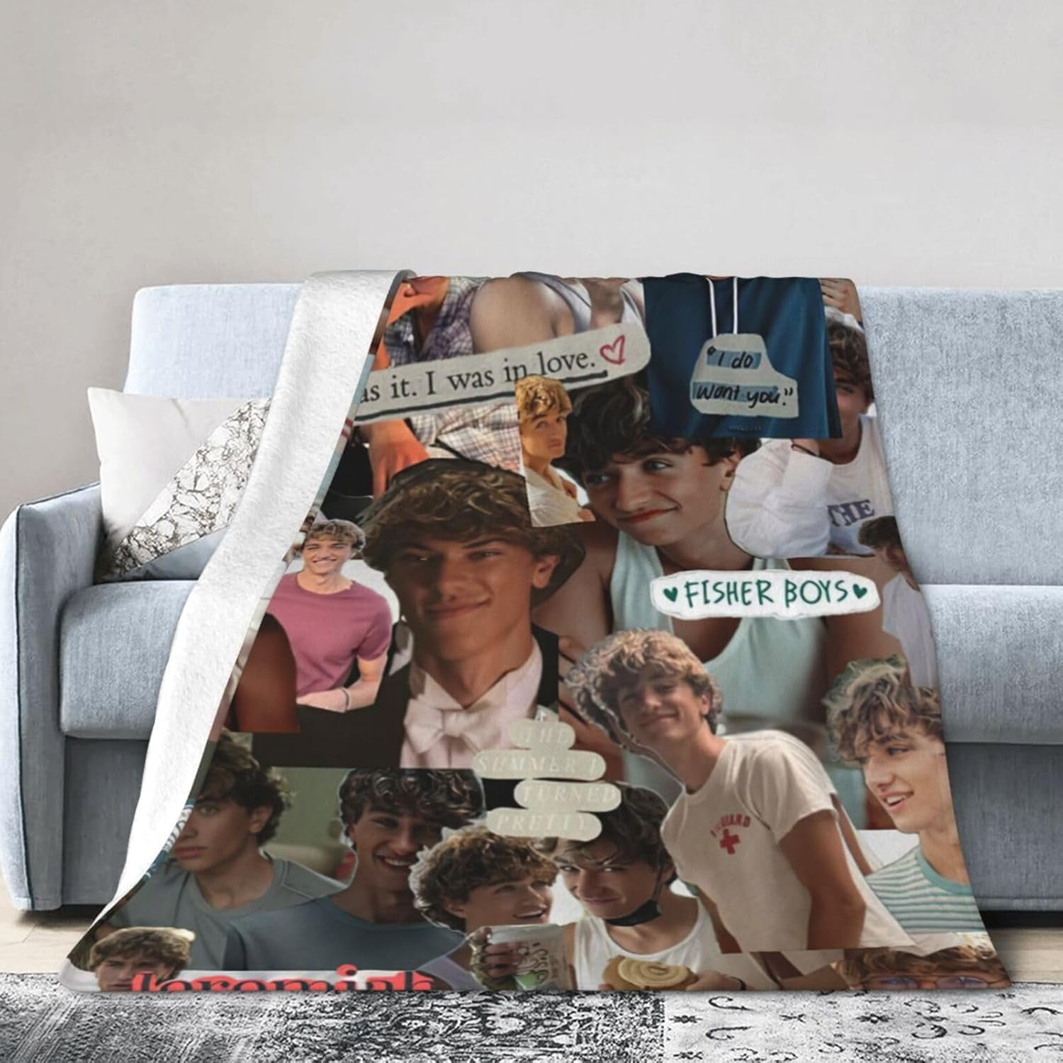 Cozy Plush Blanket for Couch, Warm Throw Gavin Casalegno and Jeremiah ...