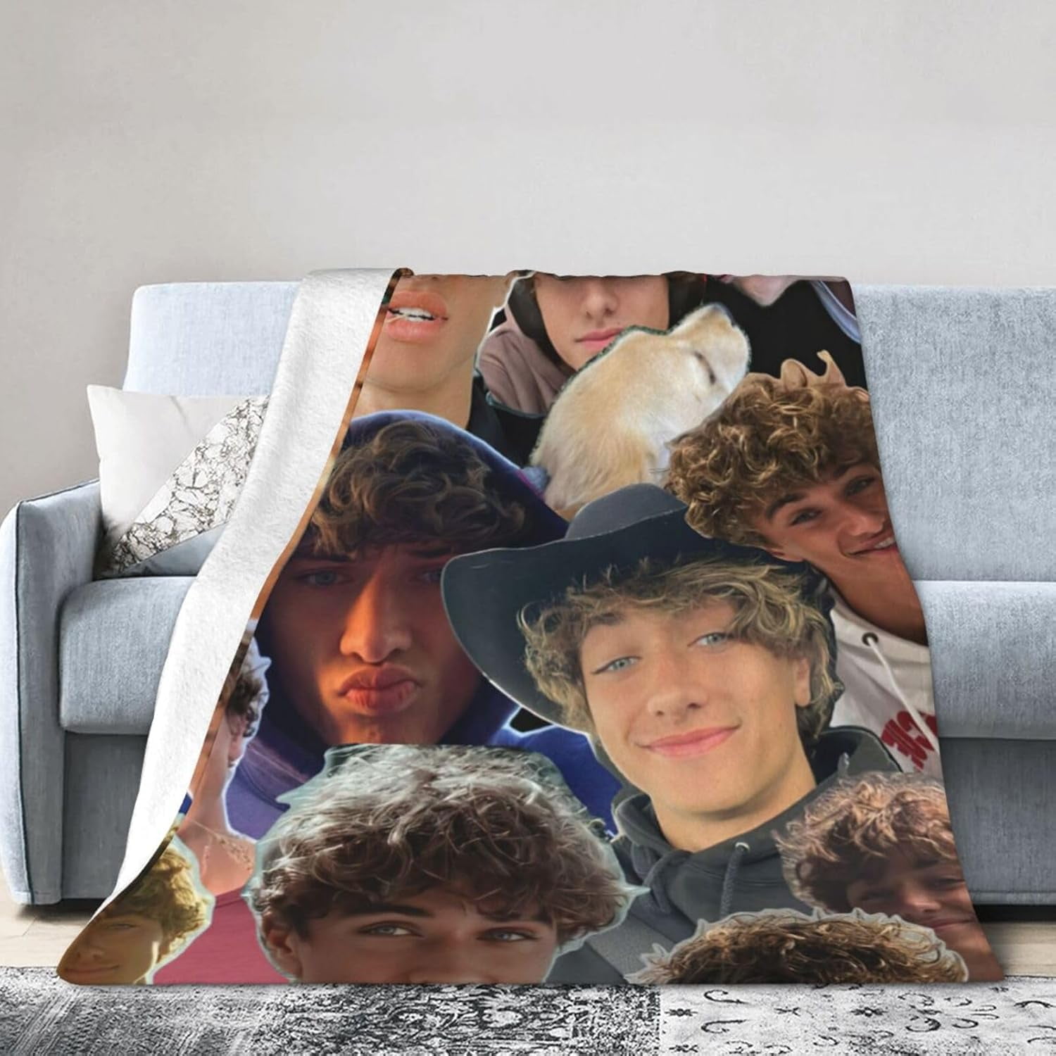 Cozy Plush Blanket for Couch, Warm Throw Gavin Casalegno and Jeremiah ...
