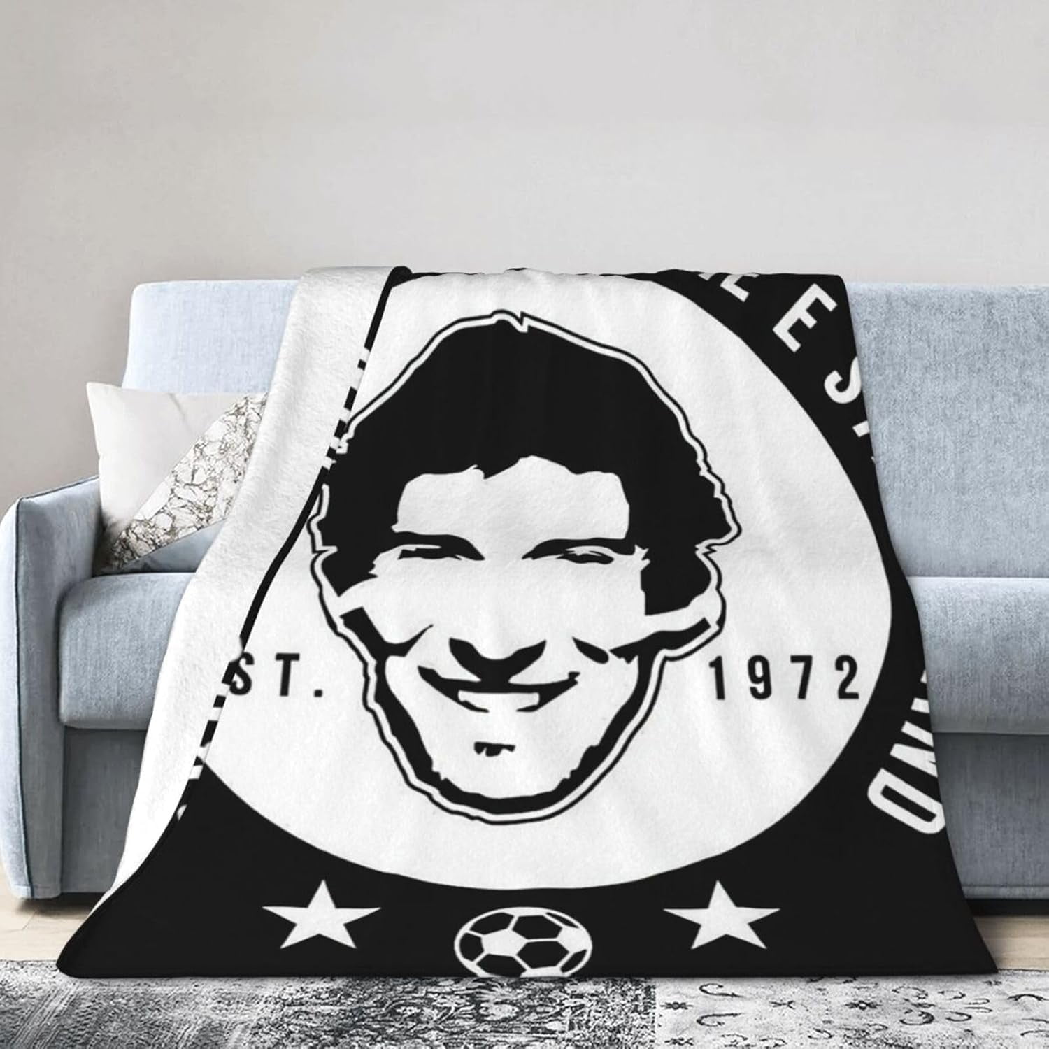 Cozy Plush Blanket for Couch, Warm Throw Bruce Music Springsteen ...