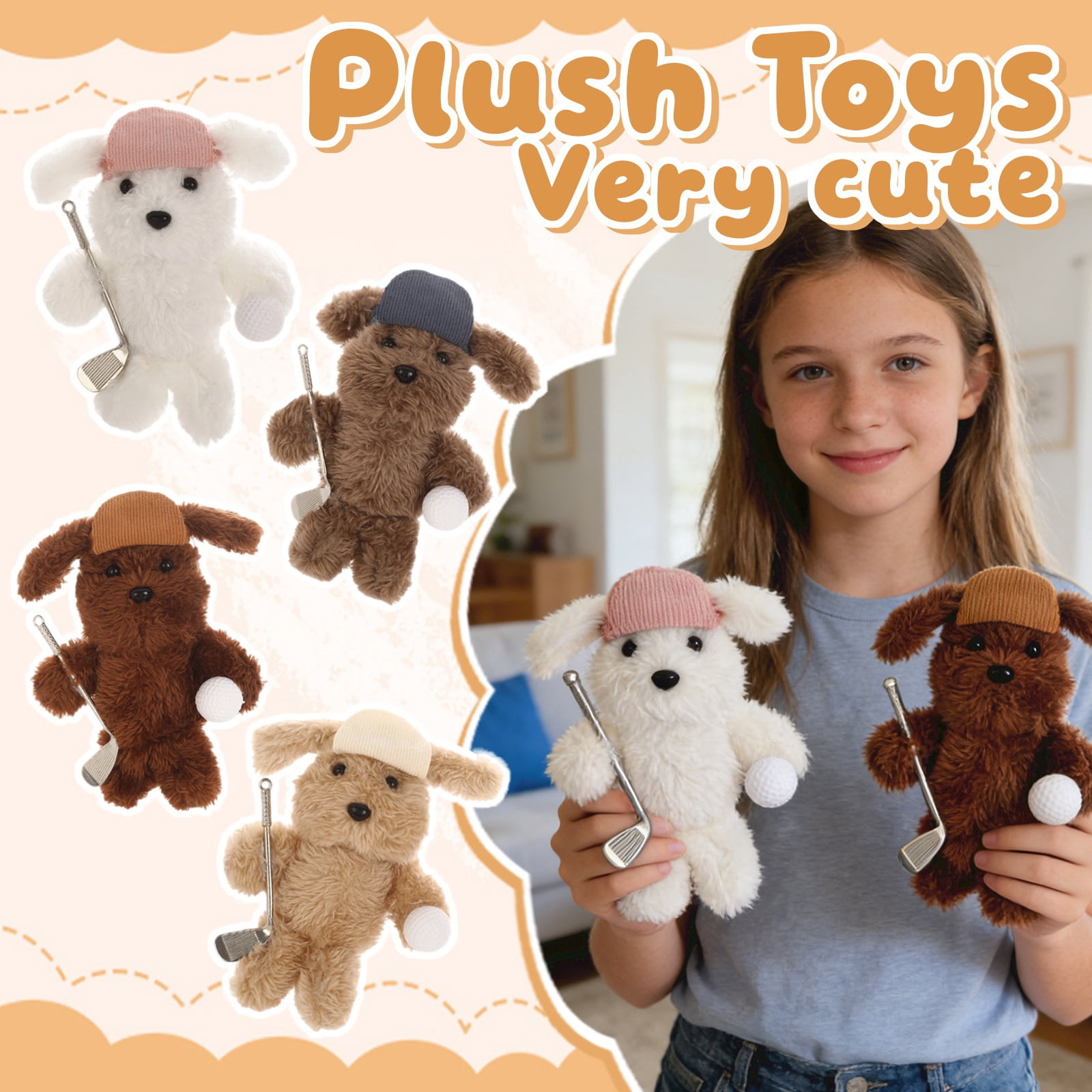 Cozy Plush Bunny Stuffed Animal - Super Soft Cuddly Emotional Support ...