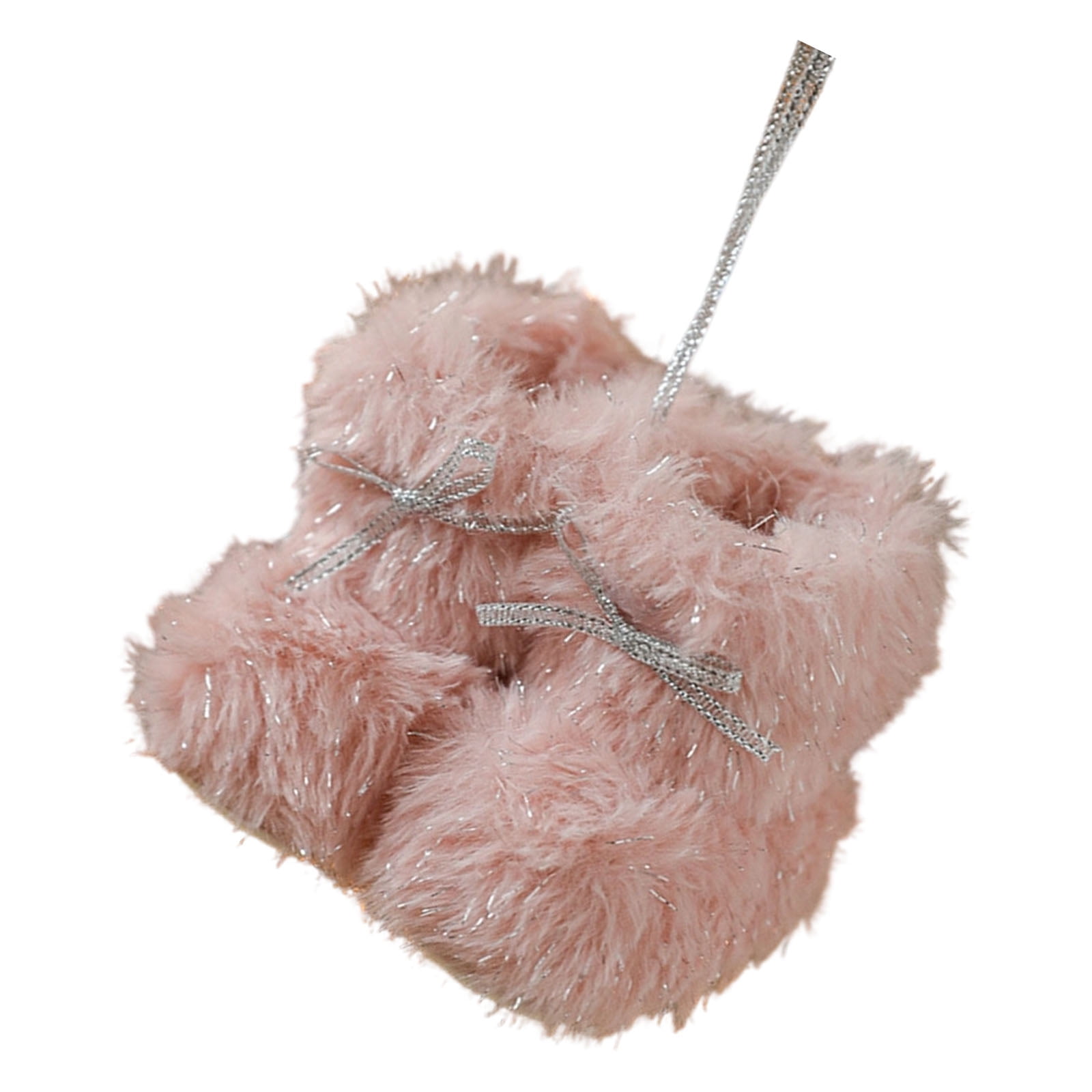 Cozy Plush Christmas Boot Keychain Hanger For Tree Decor, Holiday Craft ...