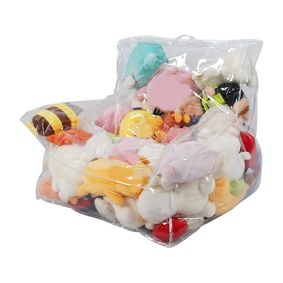 Cozy Reading Chair Sofa From Storage Shell with Clear Design Clear PVC ...