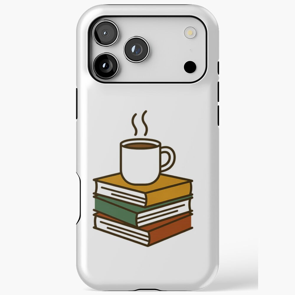 Cozy Reading Vibes Books and Coffee Minimalist Phone Case for iPhone 11 ...