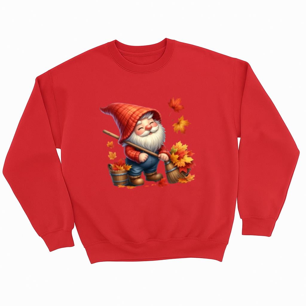 Cozy Retro Fall Autumn Gnomes Sublimation Style Graphic Print Cozy ...