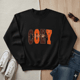 Cozy Season Fall Aesthetic Autumn Vibes Lettering Graphic for Women ...