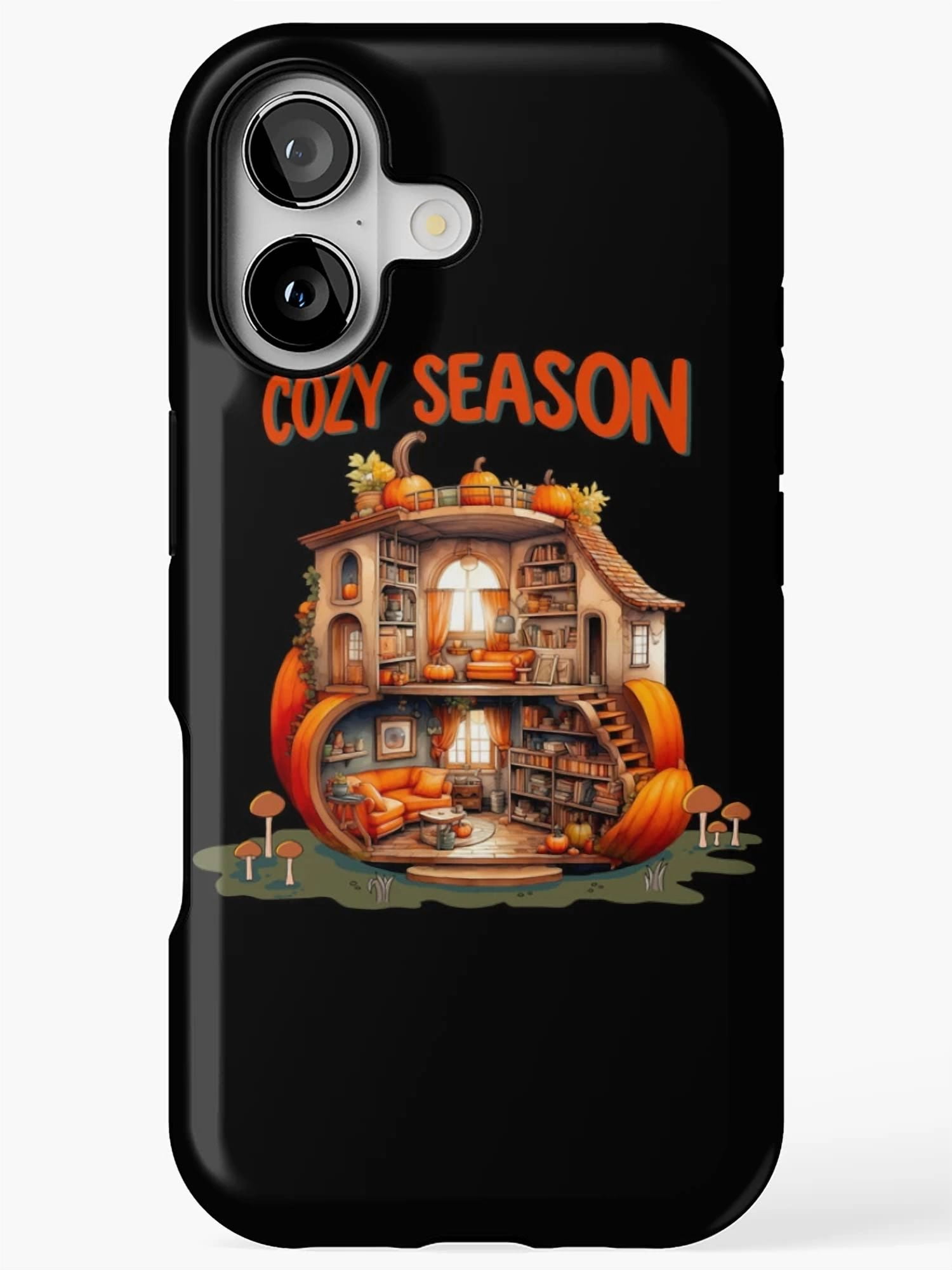Cozy Season Phone Case with 11 to 17 Pro Max – Autumn Cozy Style Cover ...