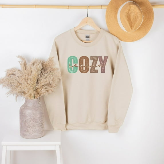 Cozy Season Sweatshirt, Fall Vibes Shirt, Thanksgiving Sweatshirt ...
