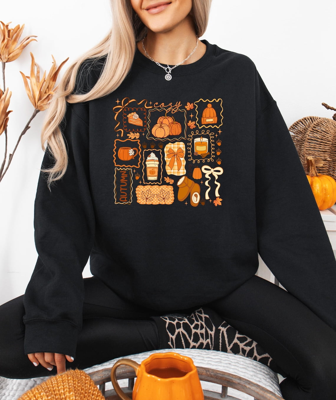Cozy Season Sweatshirt, Retro Fall Sweatshirt, Autumn Sweatshirts, Get ...
