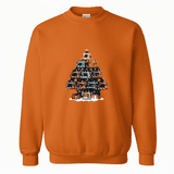 Cozy Sewing Machine Holiday Tree Lights Maker Festive Sweatshirt up to ...