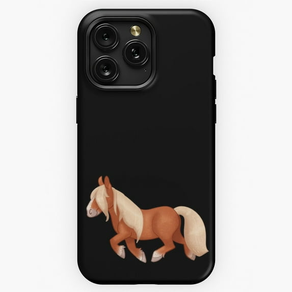 Cozy Shetland Pony Cute Horse Design iPhone Case 17 to 11 Pro Max ...