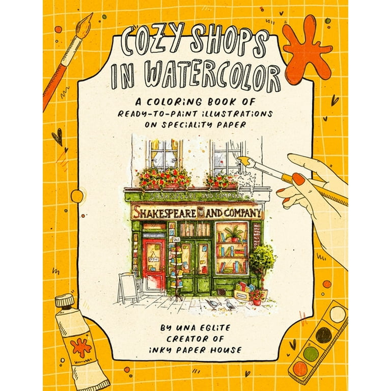 shops coloring book