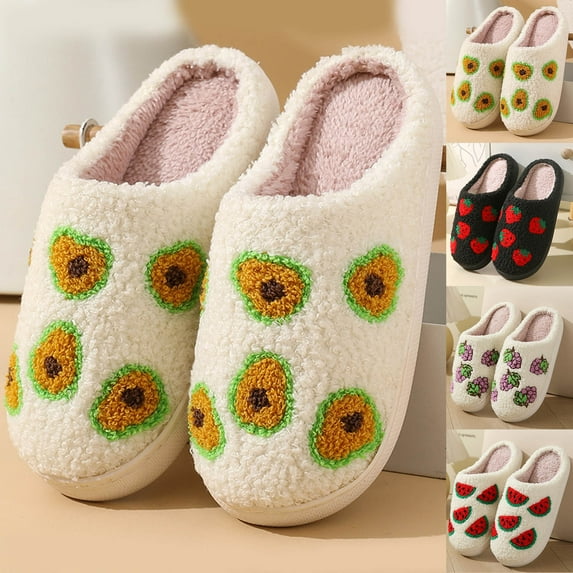 Cozy Slippers For Women Indoor And Outdoor Fuzzy House Shoes With ...