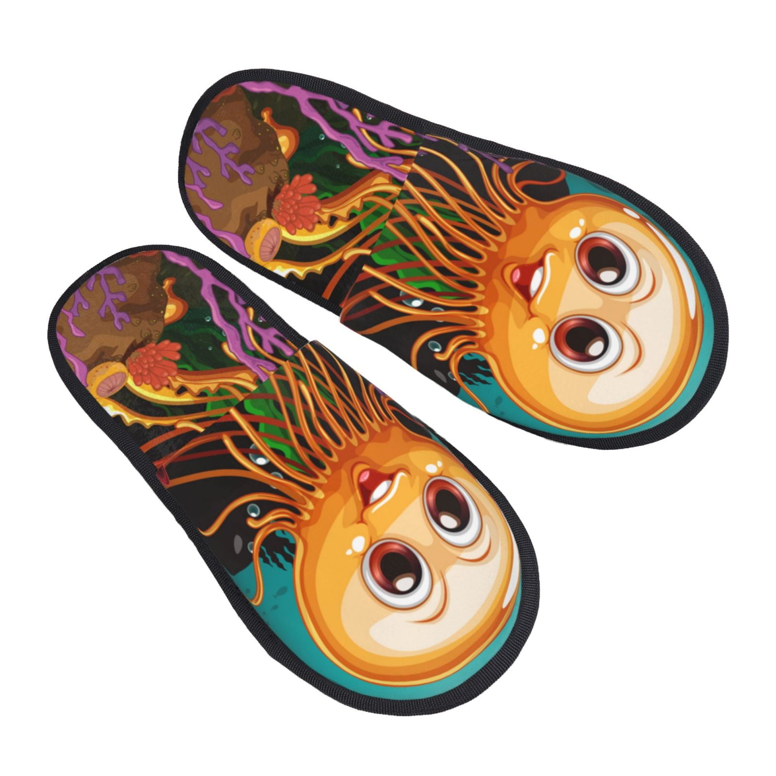 Cozy Slippers for Women Men Octopus Winter Slippers Warm Home Indoor ...