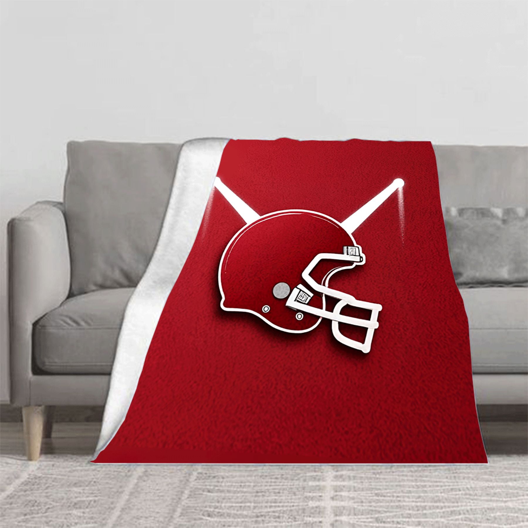 Cozy Soft Flannel Blanket - Durable Warm Design for Sofa Travel Bed ...