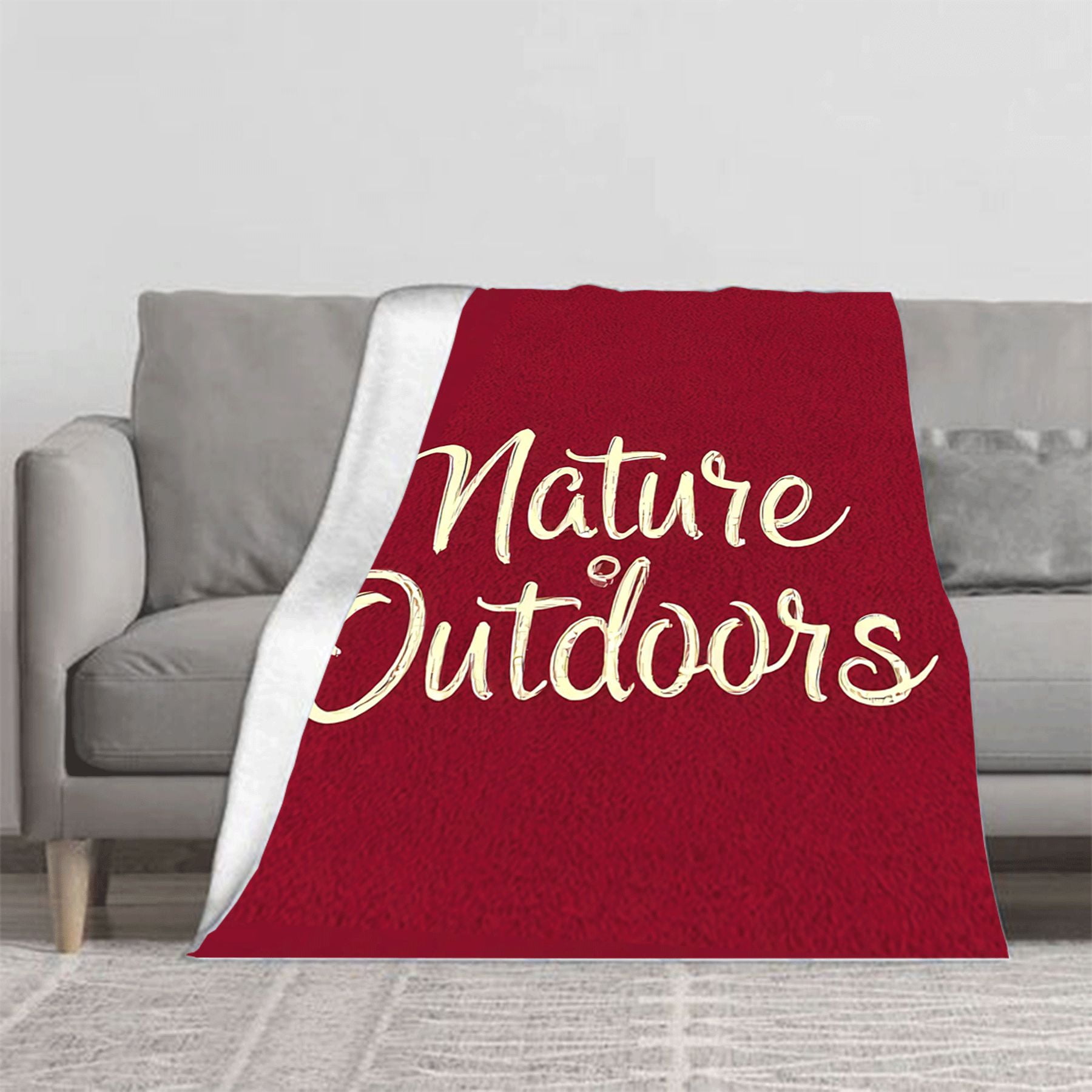 Cozy Soft Flannel Blanket - Durable Warm Perfect for Sofa Travel Bed ...