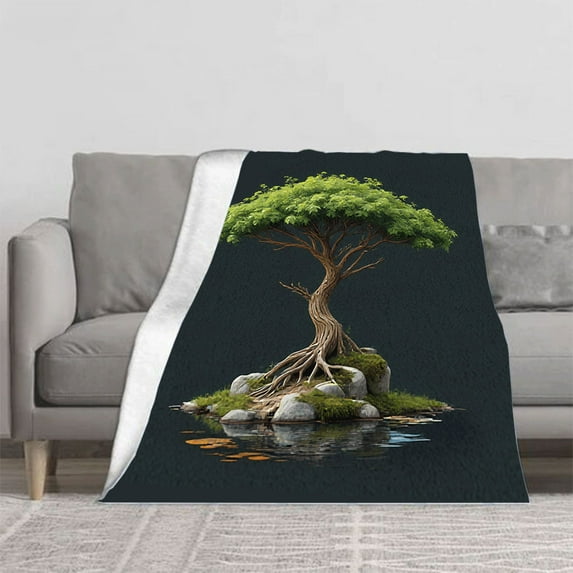 Cozy Soft Flannel Blanket - Durable Warm Perfect for Sofa Travel & Bed ...