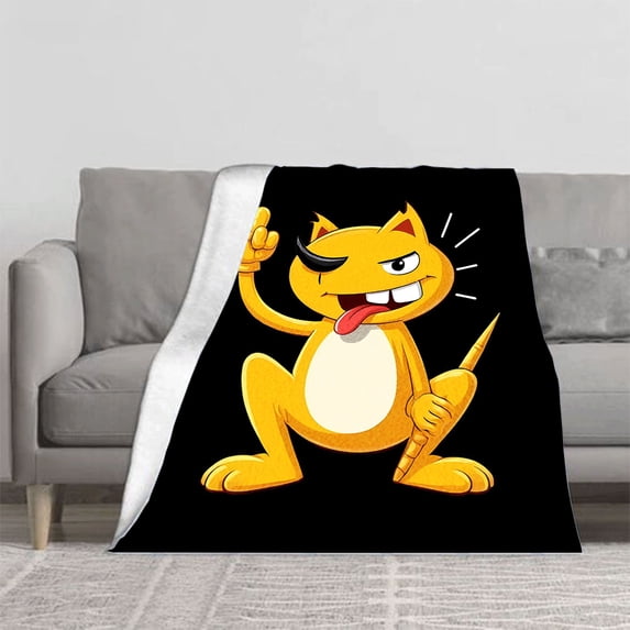 Cozy Soft Flannel Blanket - Durable Warm Perfect for Sofa Travel & Bed ...