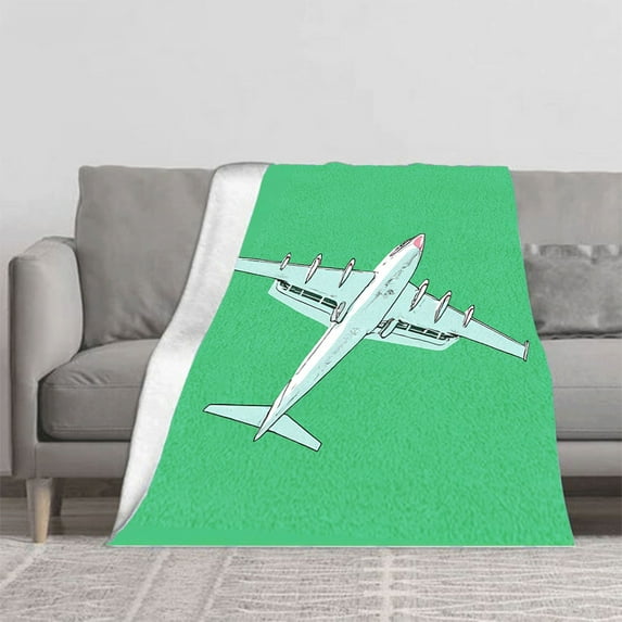 Cozy Soft Flannel Blanket - Durable Warm Perfect for Sofa Travel & Bed ...