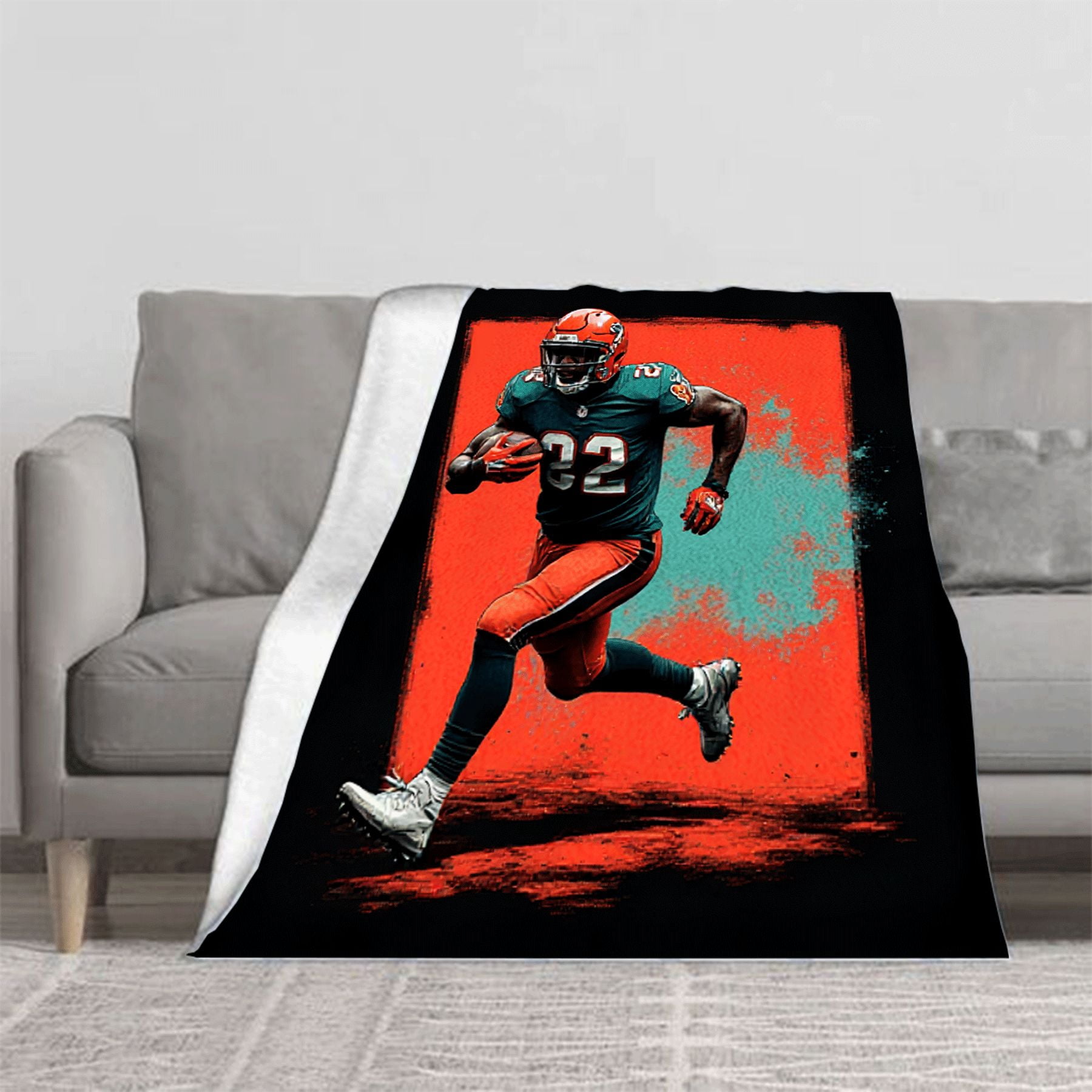 Cozy Soft Flannel Blanket - Durable Warm Perfect for Sofa Travel & Bed ...