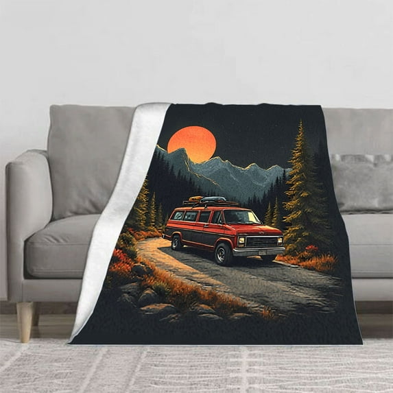 Cozy Soft Flannel Blanket - Durable Warm Perfect for Travel & Home ...