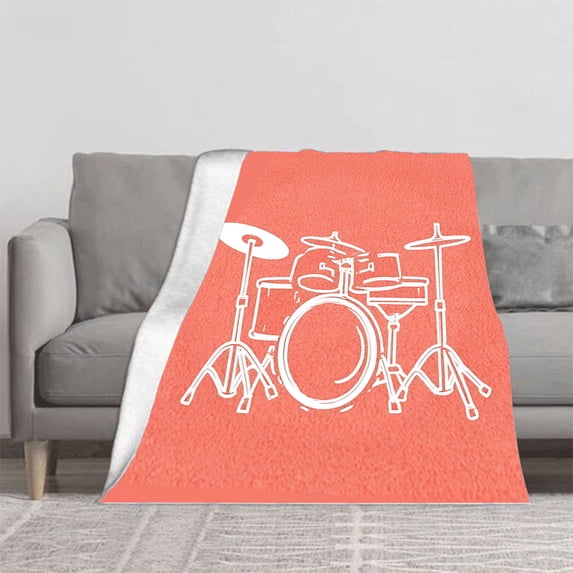 Cozy Soft Flannel Blanket - Durable Warm Throw for Sofa Travel & Bed ...