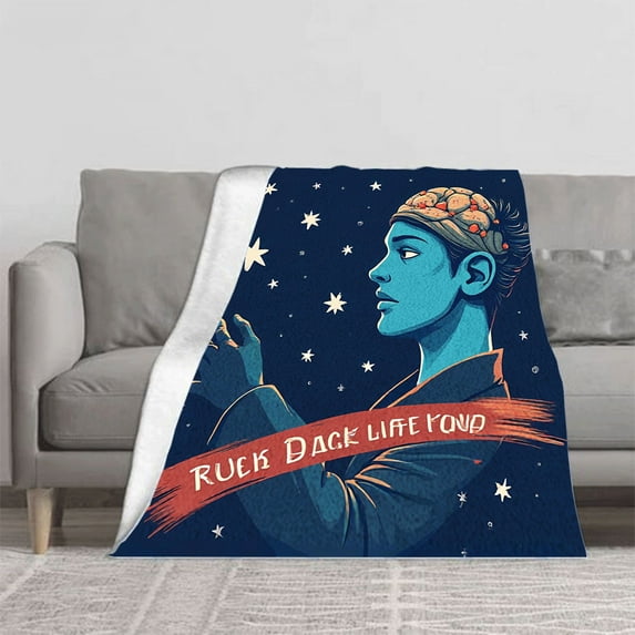 Cozy Soft Flannel Blanket - Durable Warm Throw for Sofa Travel & Bed ...