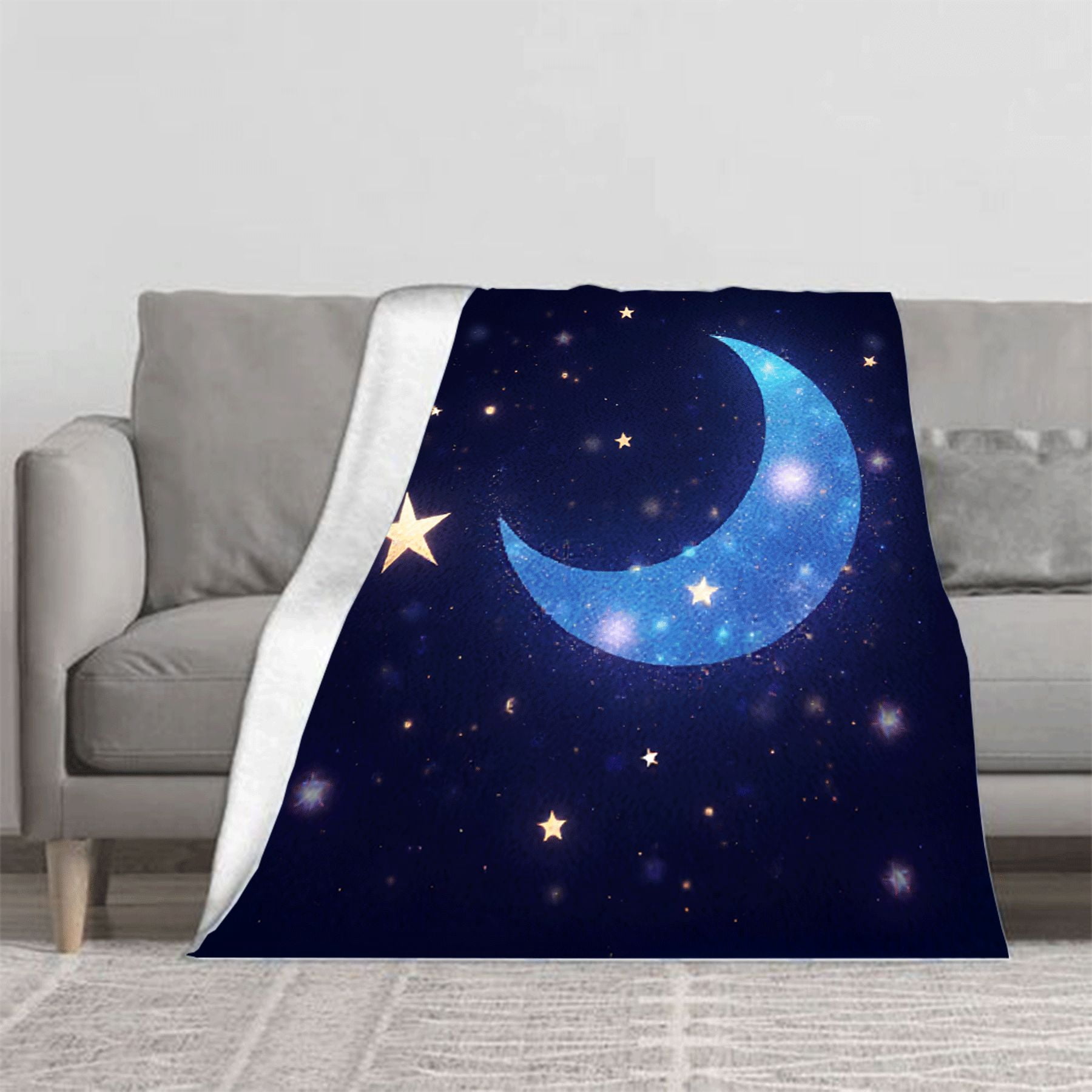 Cozy Soft Flannel Blanket - Durable Warm and Stylish for Sofa Travel ...