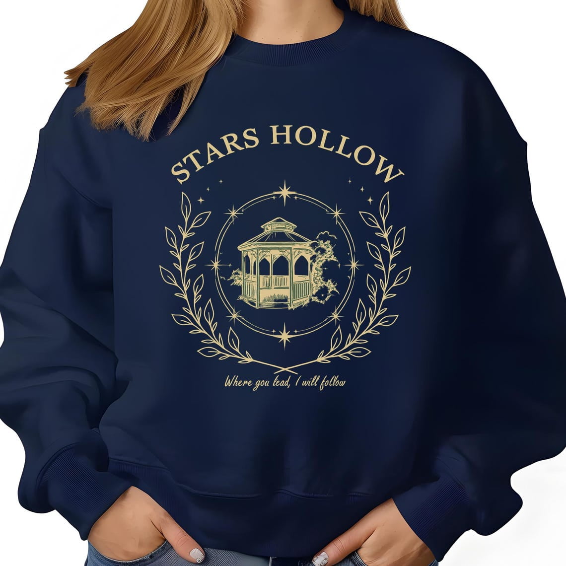 Cozy Stars Hollow Sweatshirt: Retro Fall Town Sweater, Book Lover ...