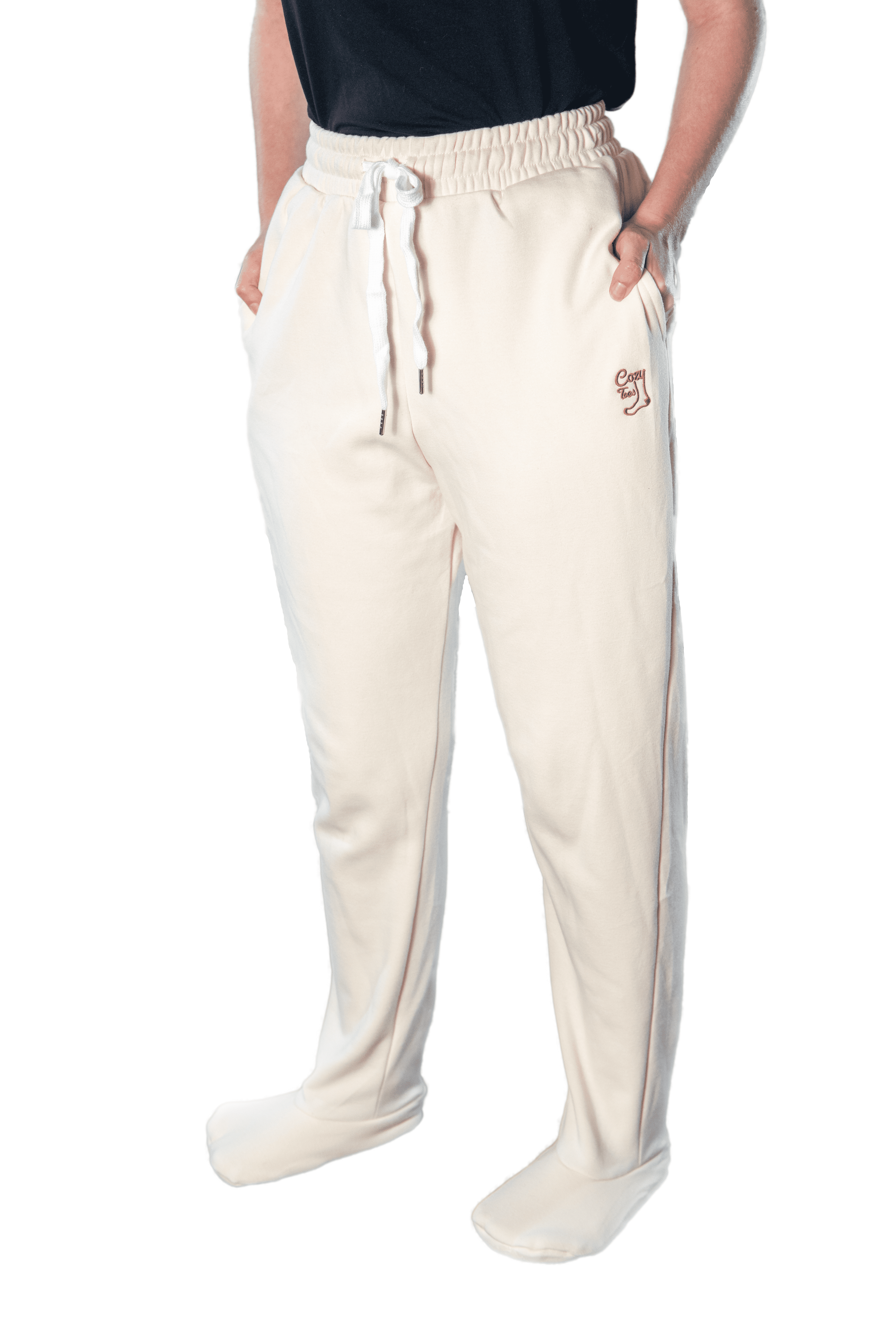 Cozy Toes - Adult Footed Sweatpants with Sherpa Fleece Lined Feet ...