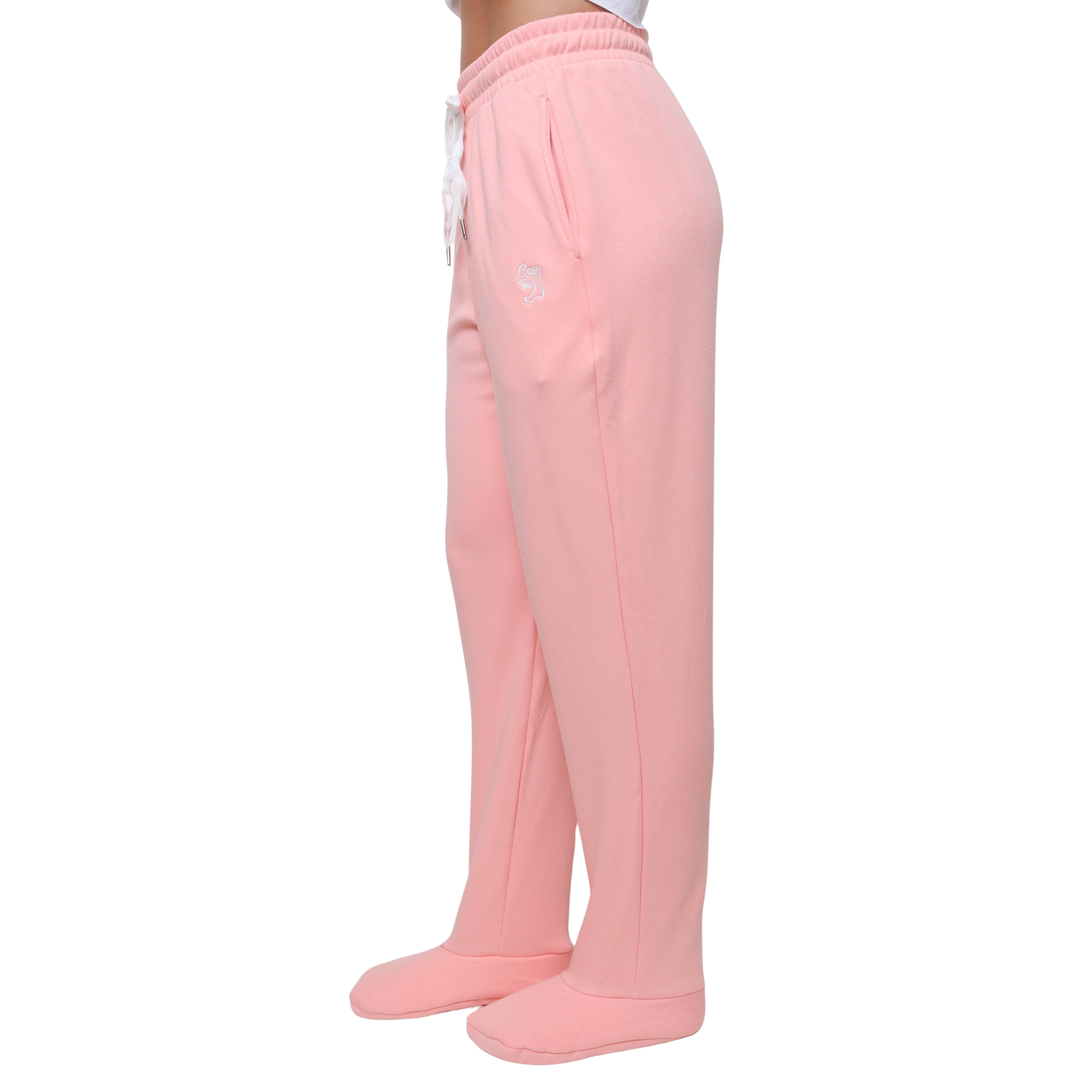 Cozy Toes - Adult Footed Sweatpants with Sherpa Fleece Lined Feet ...