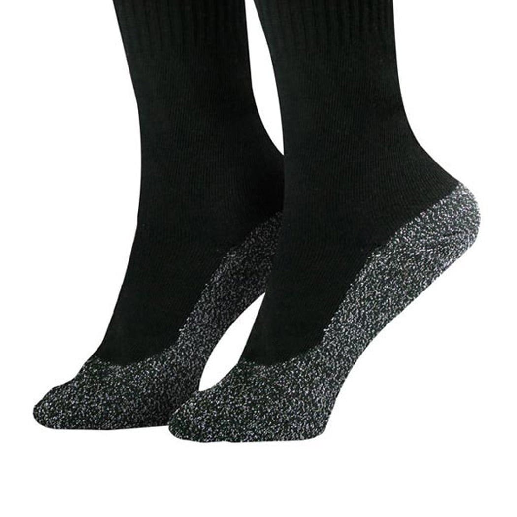 Cozy Toes High-Heat Thermal Winter Socks - Black - Large/X-Large ...