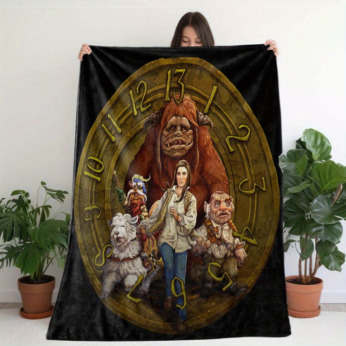 Cozy Warm Fleece Labyrinth Board Game Inspired Throw Blanket - Walmart.com