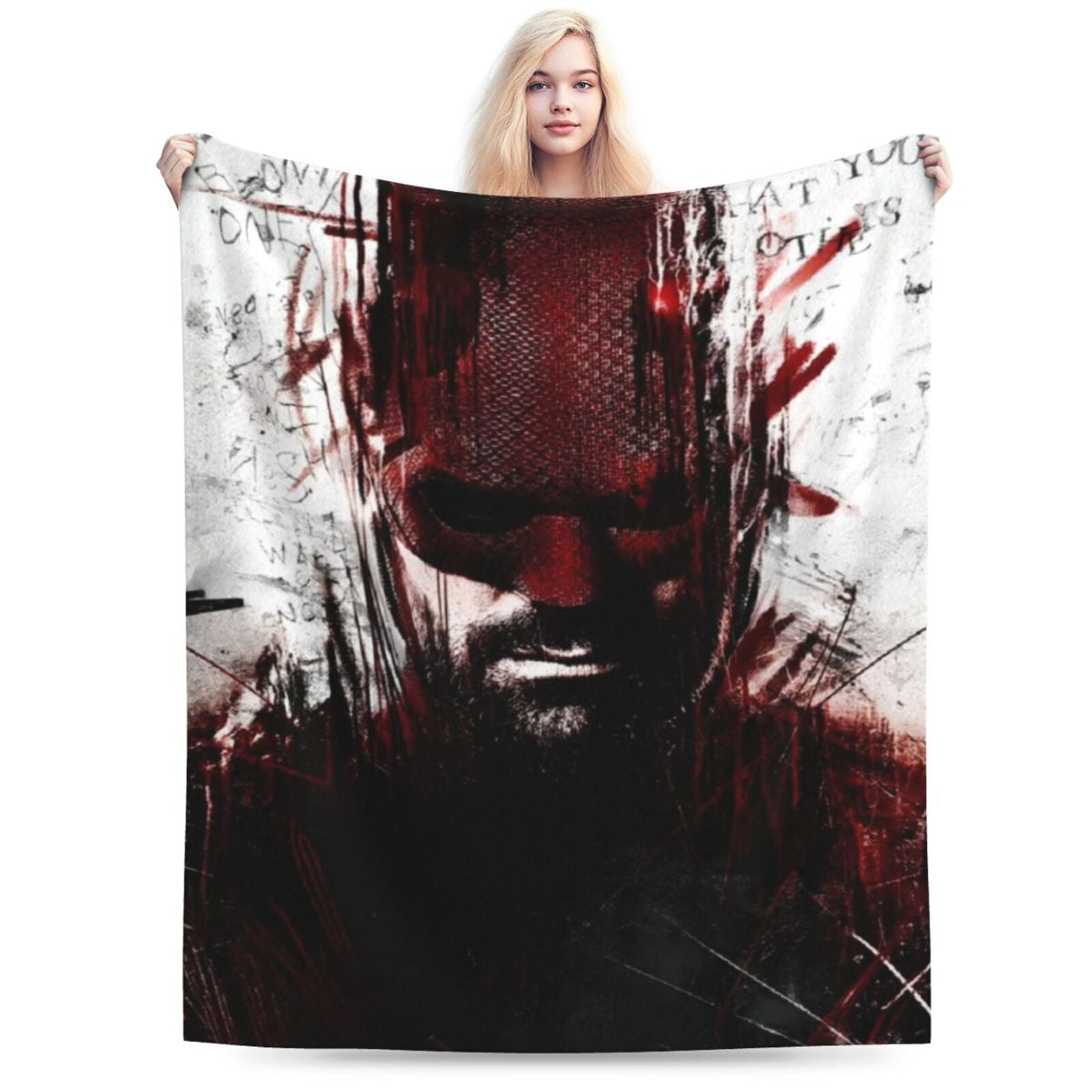Cozy Warm Plush Throw Daredevil Fluffy Blanket for Bed Couch Living ...