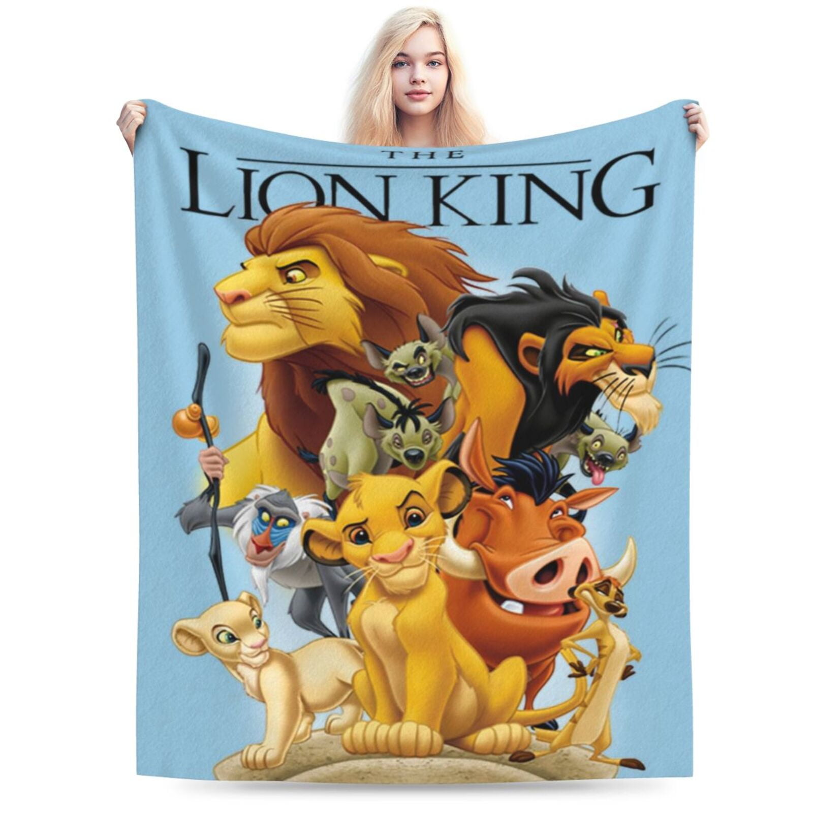 Cozy Warm Plush Throw The Lion King Fluffy Blanket for Bed Couch Living Room 40"x30" - Walmart.com