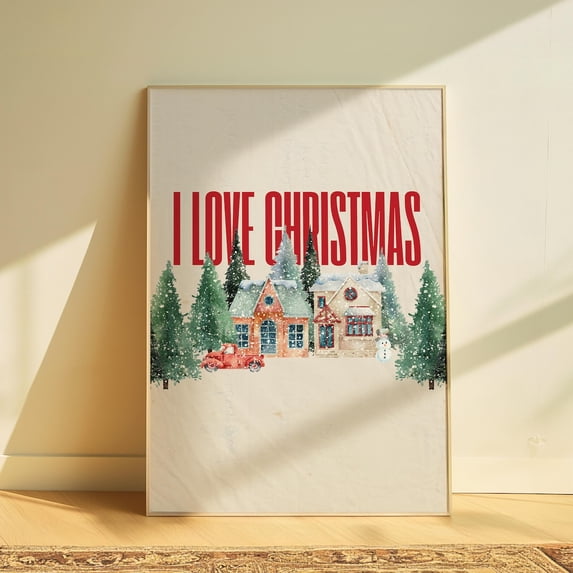 Cozy Winter Farmhouse Quote Wall Art, Unframed Paper Print Size 8x12 ...