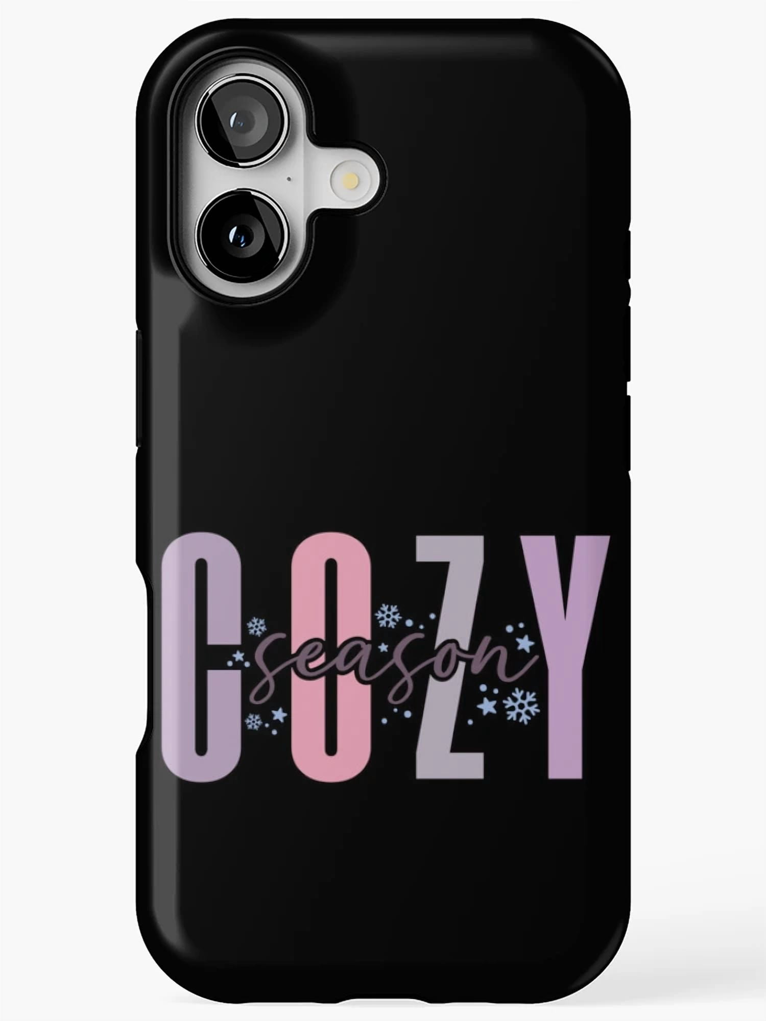 Cozy Winter Holiday Season Theme Phone Case 11 12 13 14 15 17 Pro Max ...