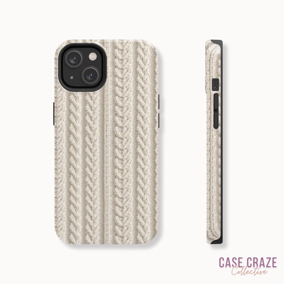 Cozy Winter Knit Texture Pattern Sweater Pop iPhone 11 12 13 14 15 16 ...